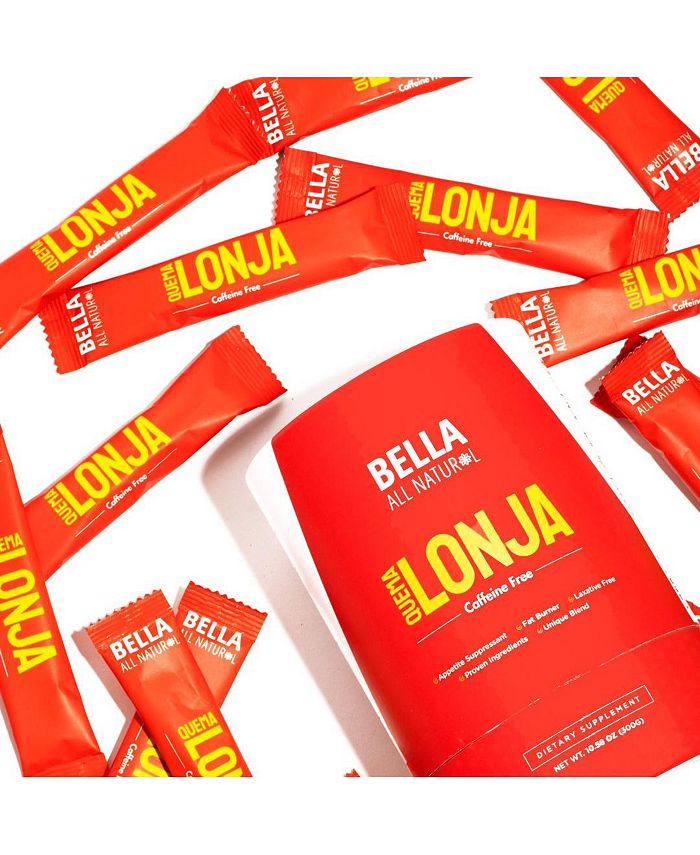 Bella All Natural Quema Lonja Powder-Workout Fat Burn Booster-30 Bags ...