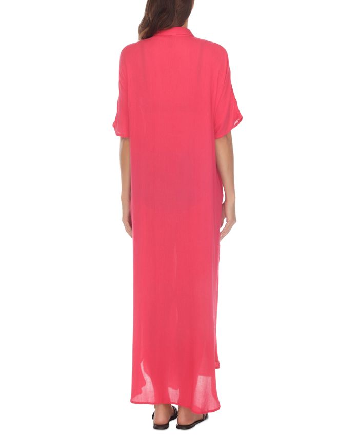 Raviya Women's Button-Down Maxi Dress Cover-Up - Macy's