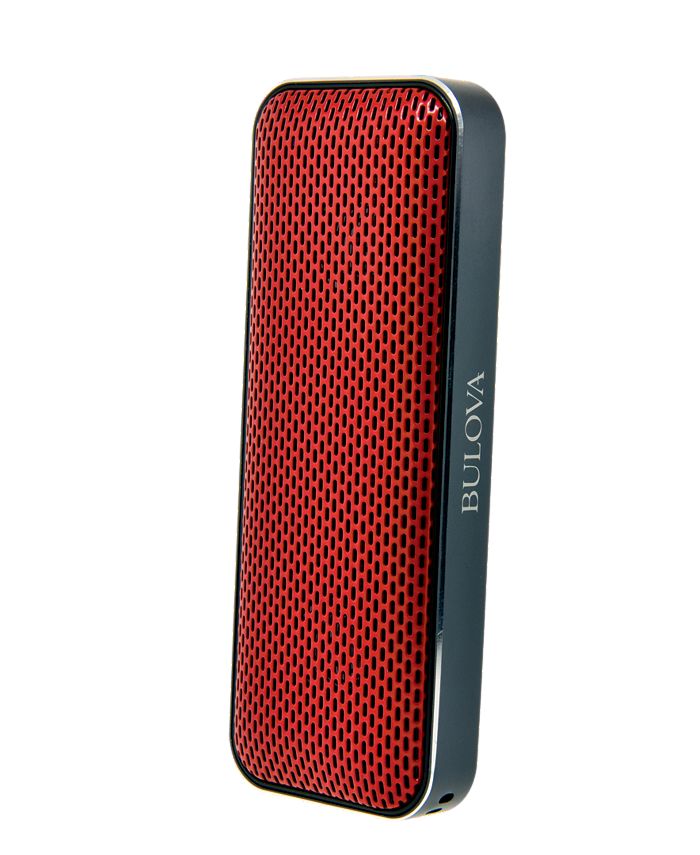 Bulova Free Bulova Bold at Heart Red Wireless Bluetooth Speaker with ...