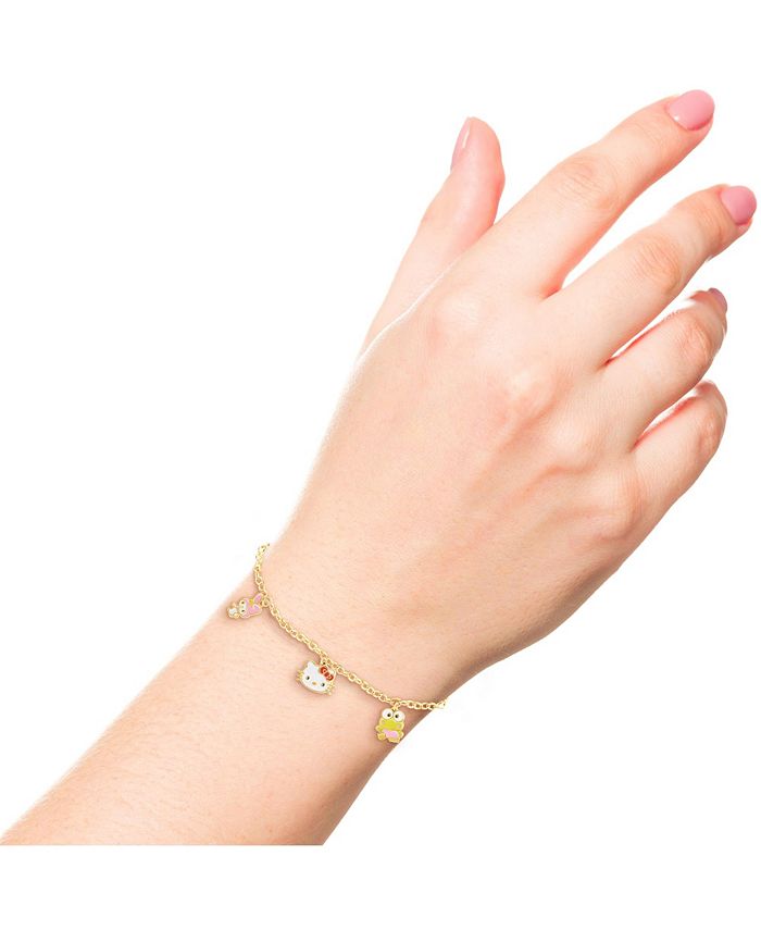 Hello Kitty Sanrio and Friends Charm Bracelet Cinnamoroll, Pompompurin ...