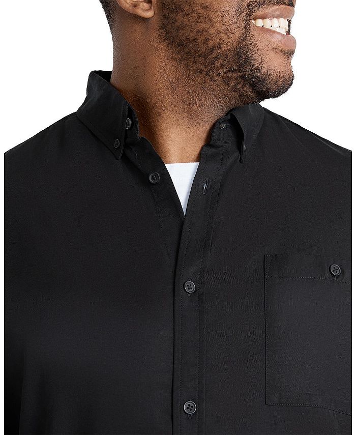 Johnny Bigg Men's Big & Tall Lincoln Lyocell Shirt - Macy's