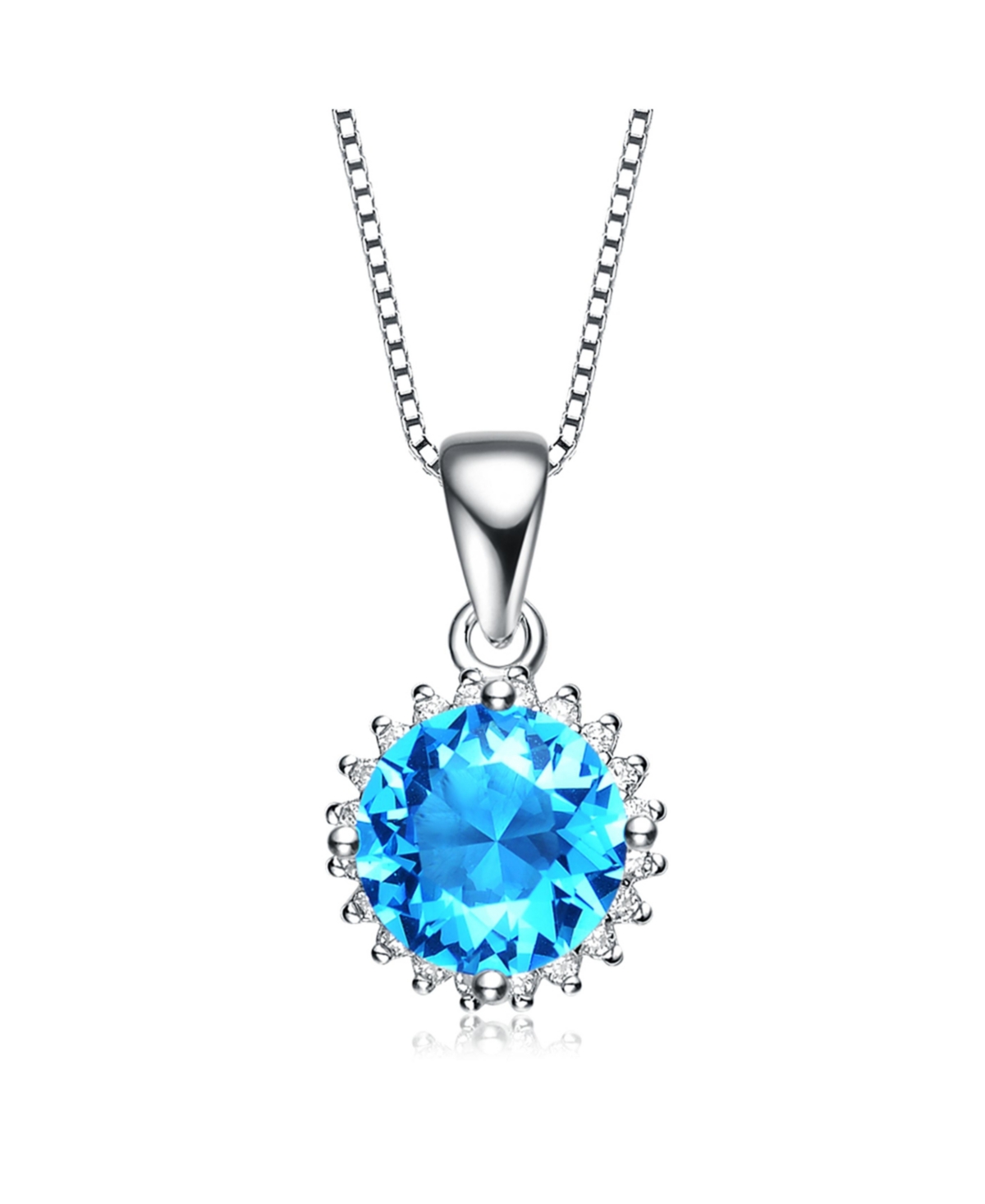 Click here for Sterling Silver in White Gold Plated Clear Cubic Z... prices
