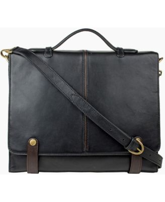 Hidesign Eton Slim Leather 15" Laptop Compatible Briefcase & Laptop Bag ...