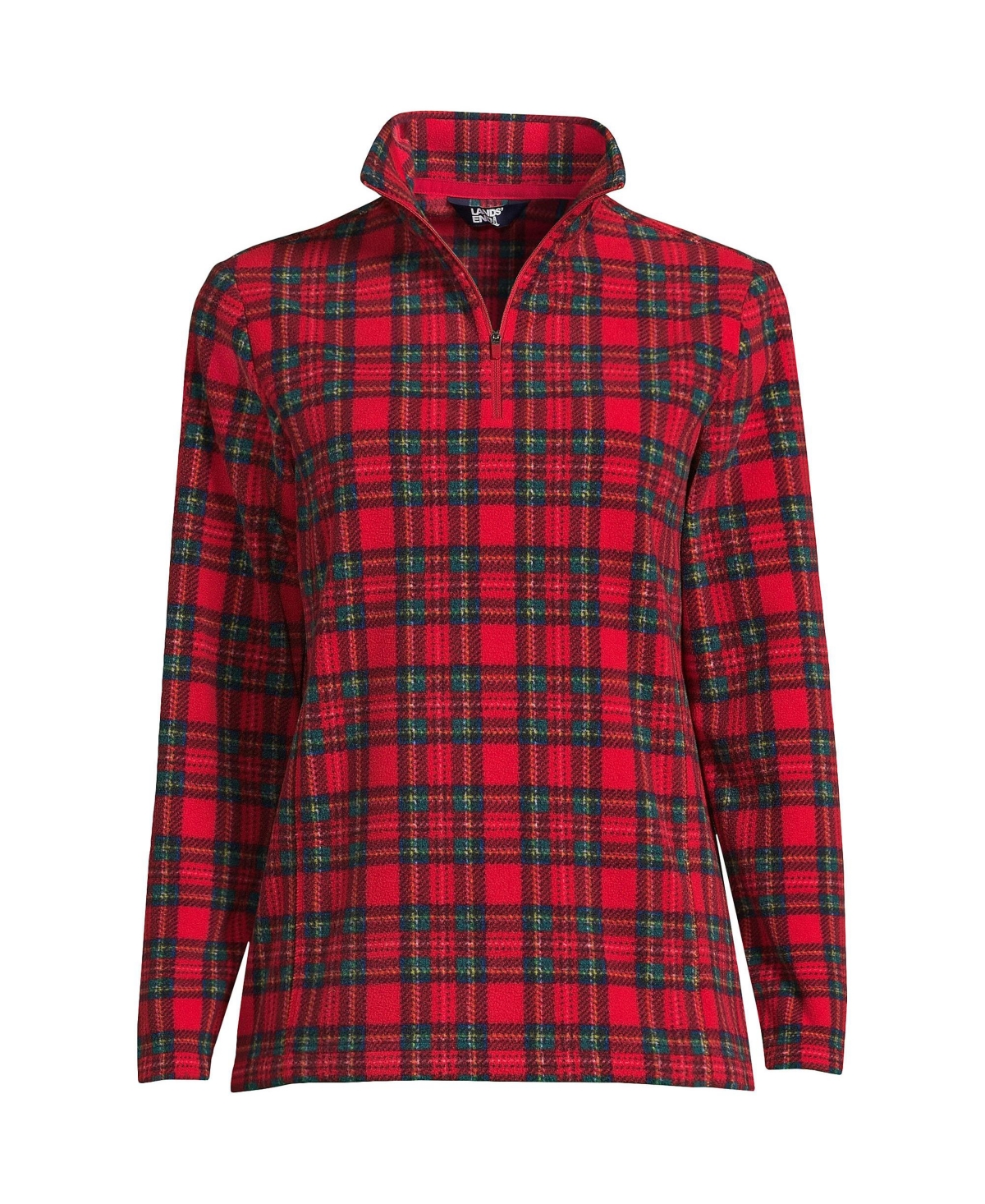 Click here for Lands End Womens Anyweather Fleece Quarter Zip Pul... prices