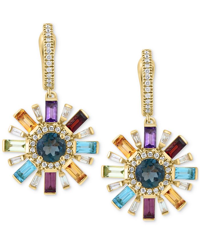 EFFY Collection EFFY® Multi-Gemstone (3 ct. t.w.) & Diamond (3/8 ct. t ...