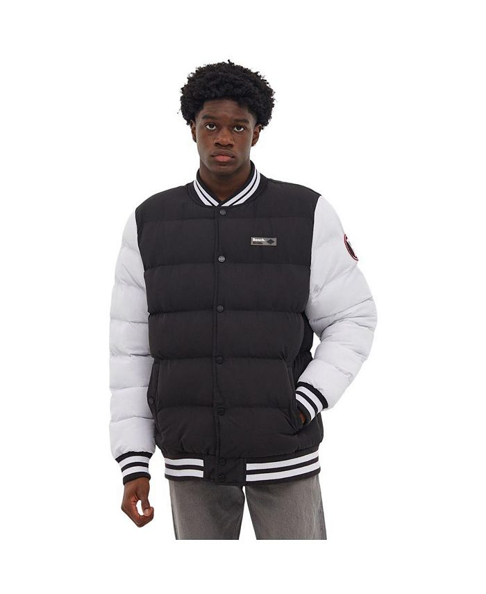 Bench DNA Men's Reggie Puffer Baseball Jacket - Macy's