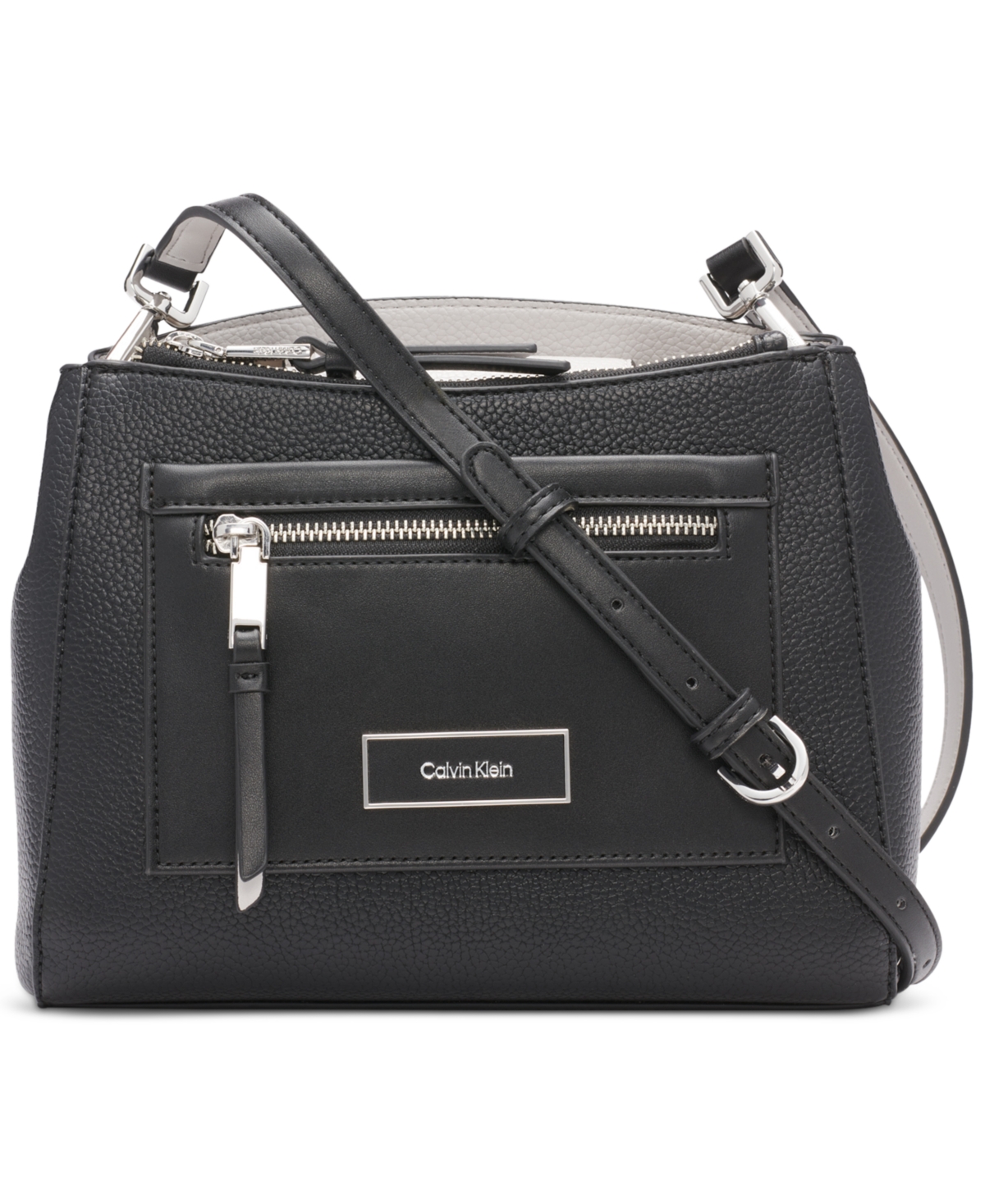 Click here for Calvin Klein Hadley Adjustable Crossbody - Black/d... prices