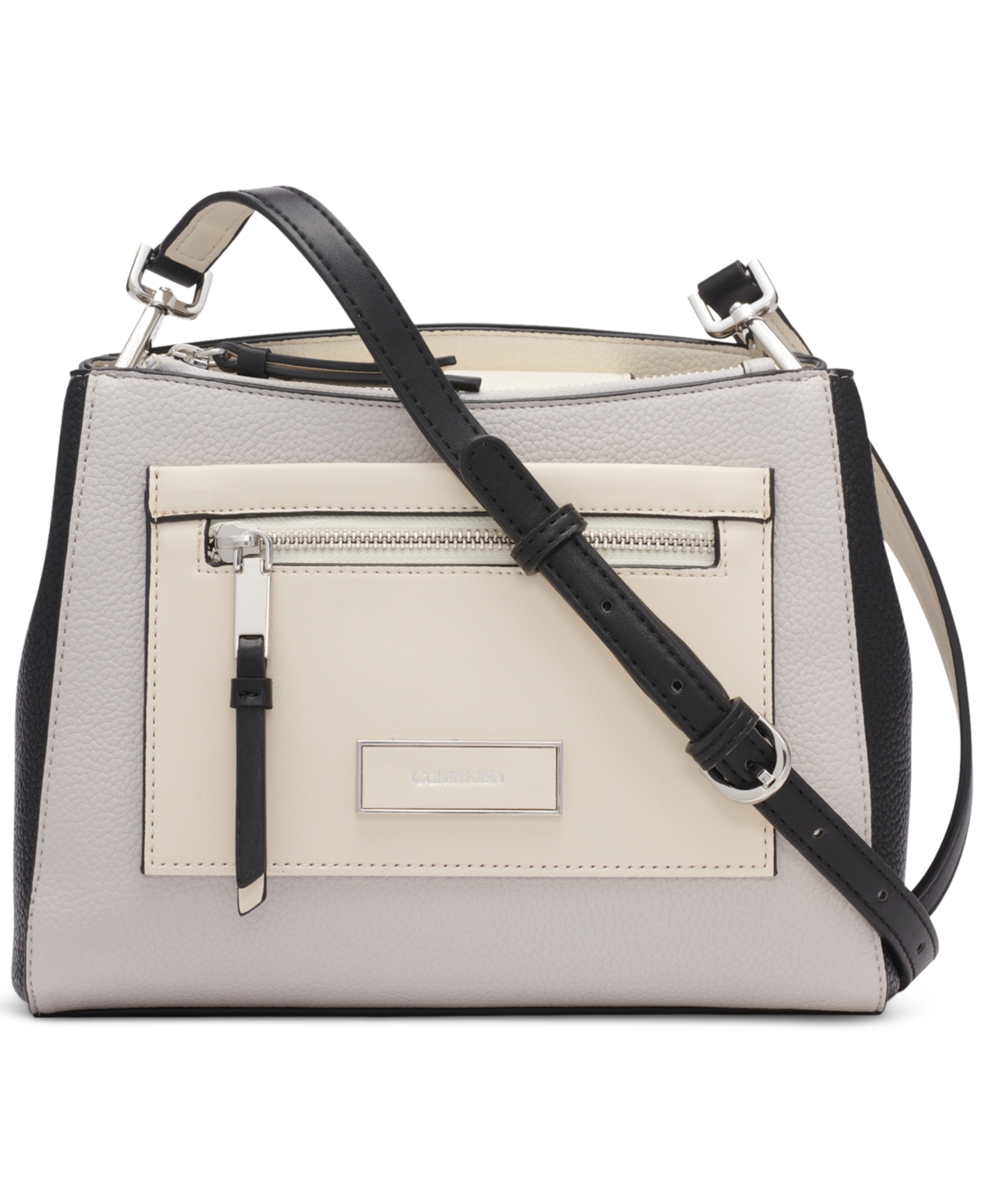 Click here for Calvin Klein Hadley Adjustable Crossbody - Dove/bl... prices