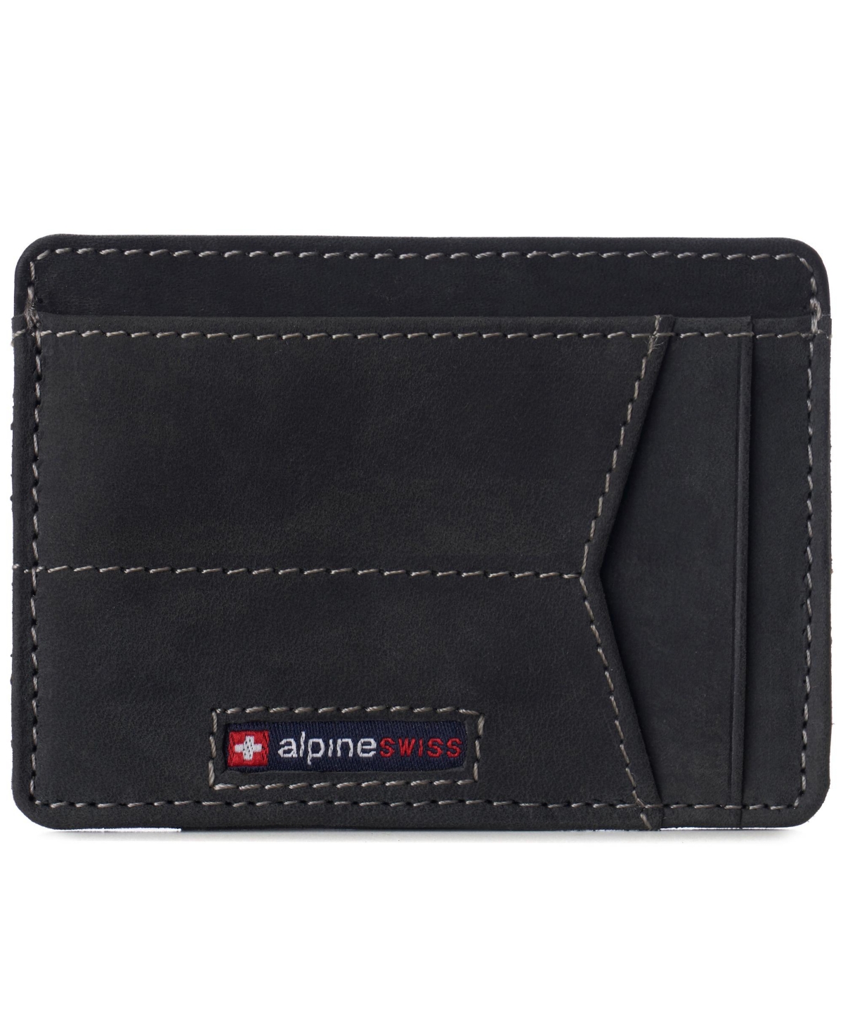 Click here for Alpine Swiss Mens Men Rfid Safe Minimalist Front P... prices