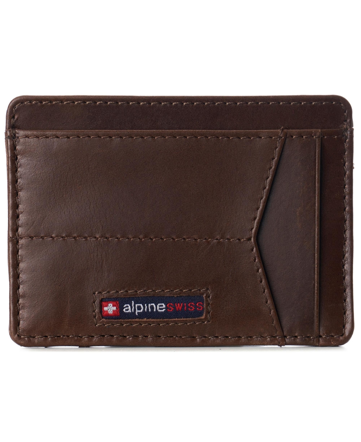 Click here for Alpine Swiss Mens Men Rfid Safe Minimalist Front P... prices