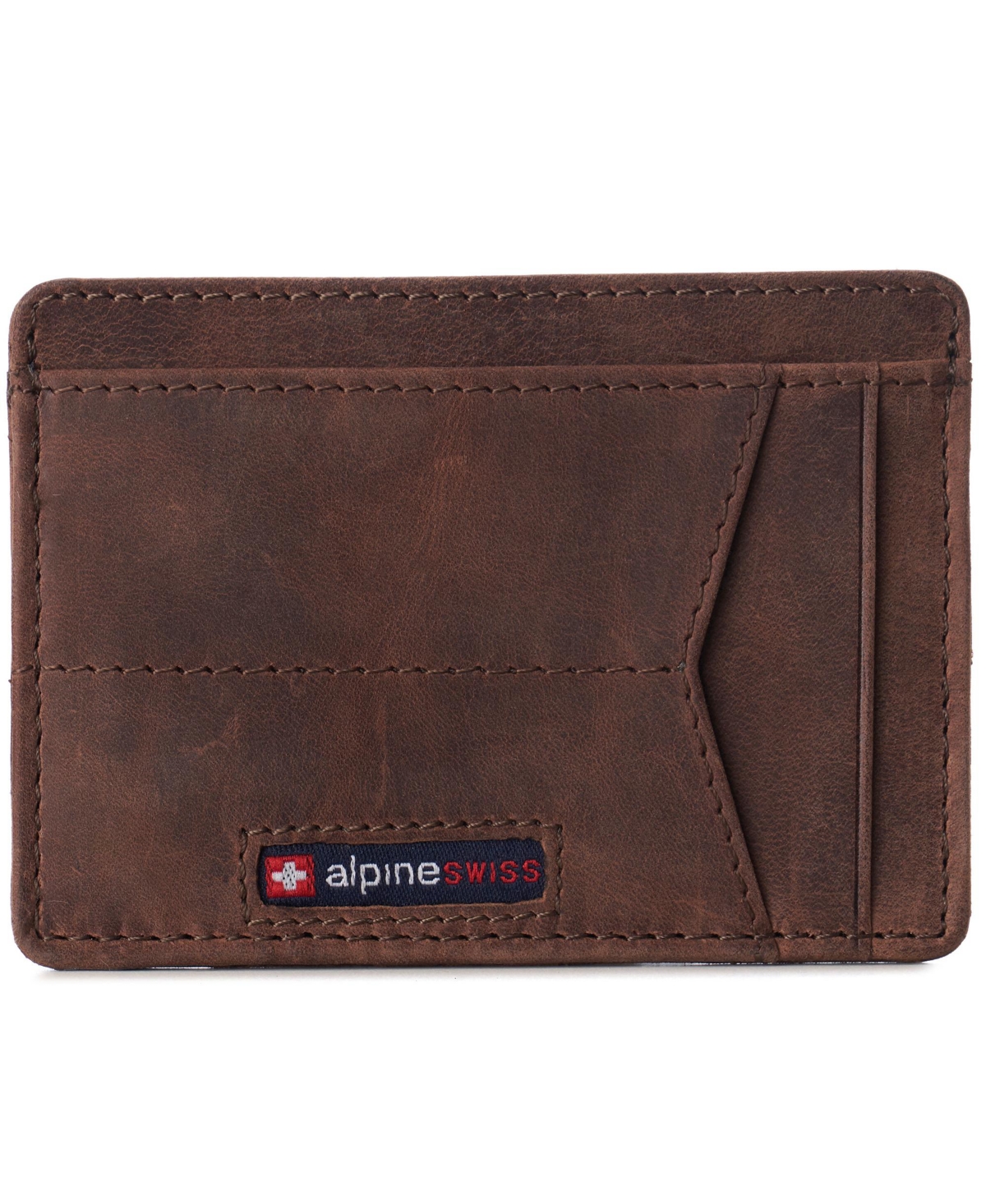 Click here for Alpine Swiss Mens Men Rfid Safe Minimalist Front P... prices