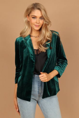 Petal and Pup Women's Vera Velvet Blazer - Macy's