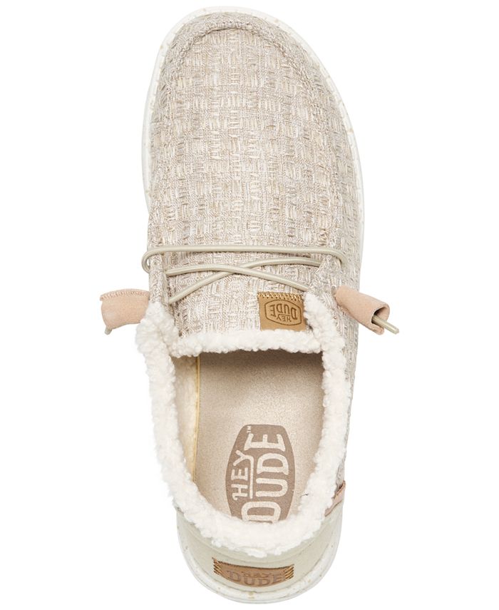 Hey Dude Women's Wendy Warmth Slip-On Casual Sneakers from Finish Line ...