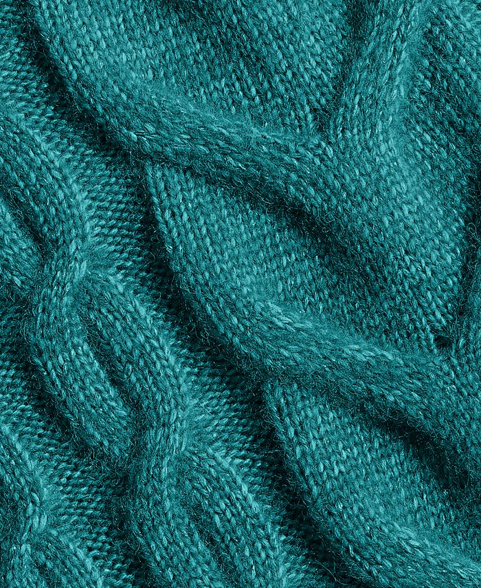 Epic Threads Big Girls Solid Cable-Knit Crewneck Sweater, Created for ...