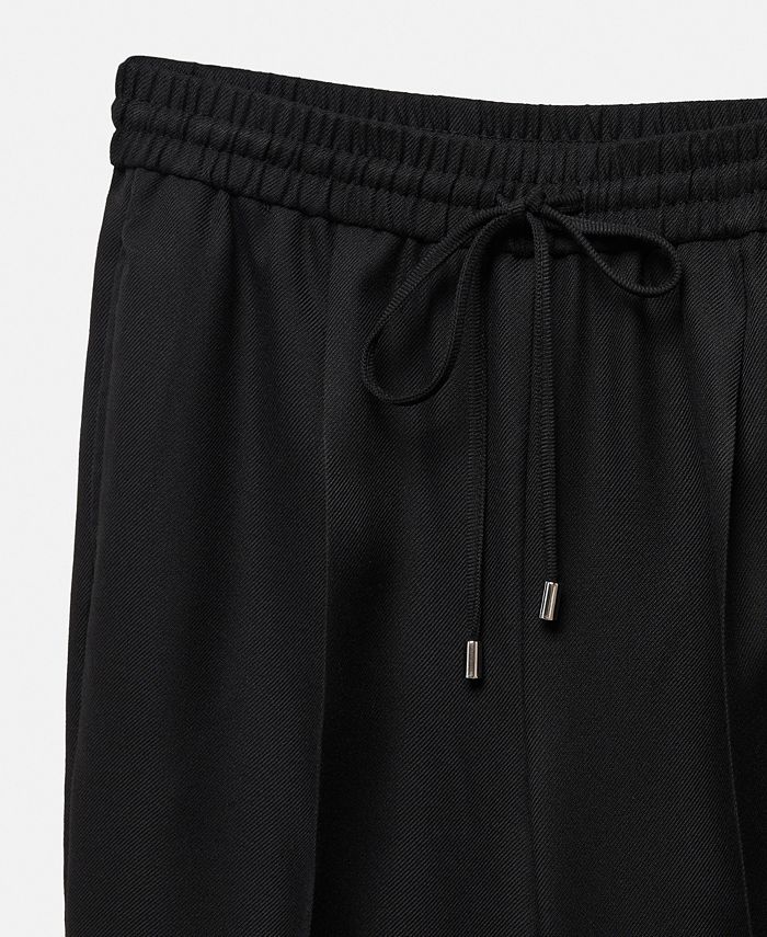 MANGO Women's Flowy Jogger Pants - Macy's