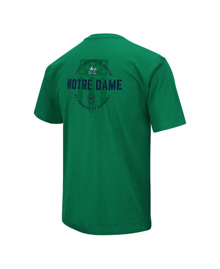 Colosseum Men's Kelly Green Notre Dame Fighting Irish OHT Military ...