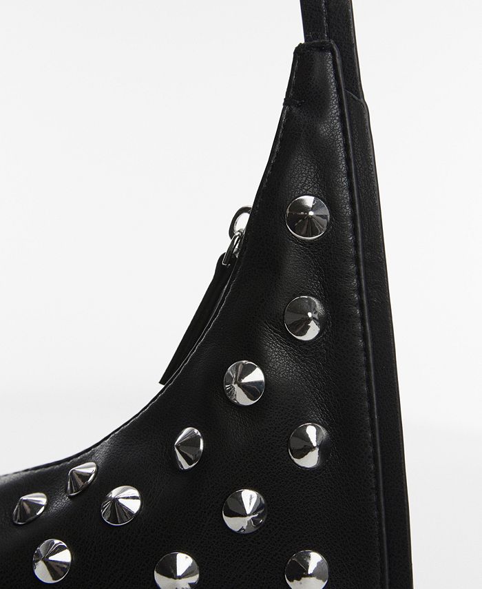 MANGO Women's Studded Shoulder Bag - Macy's