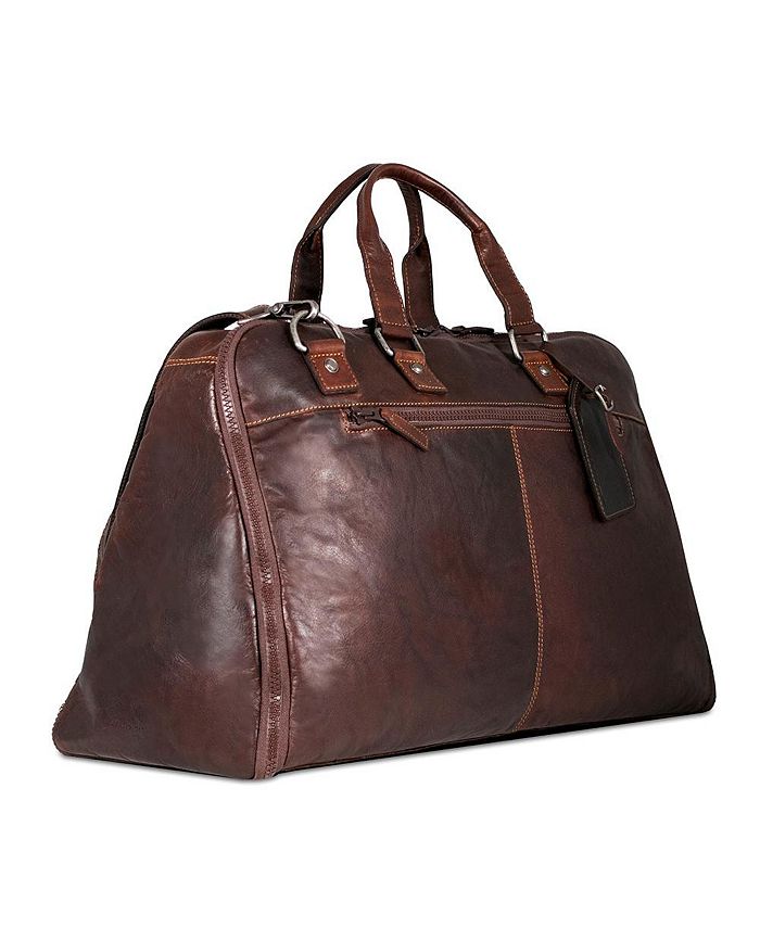 Jack Georges Voyager Leather XLarge Convertible Valet Bag - Macy's