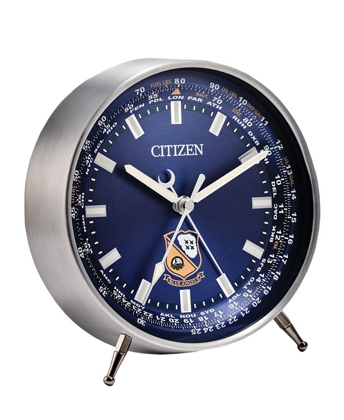 Citizen Free Citizen Blue Angels Alarm Clock with select Citizen watch ...