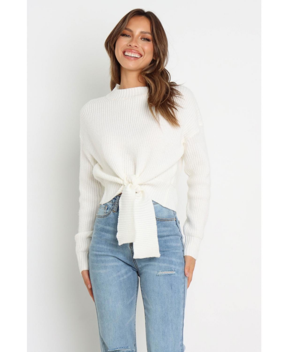 Click here for Captivate Knit Sweater - Cream prices