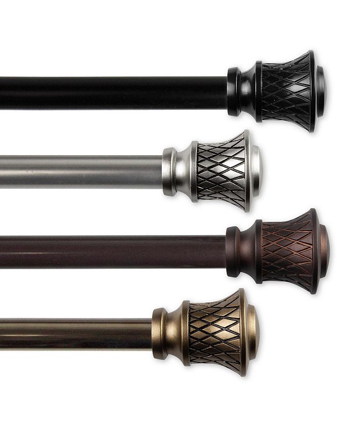 Rod Desyne Lennart 13/16" Curtain Rod 66-120" - Macy's