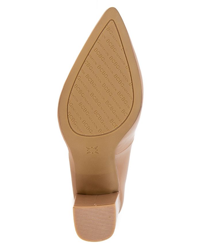 BCBGeneration Women's Midana Block Heel Pump - Macy's