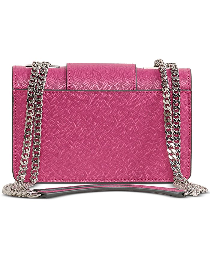 KARL LAGERFELD PARIS Corrine Embellished Leather Shoulder Bag - Macy's