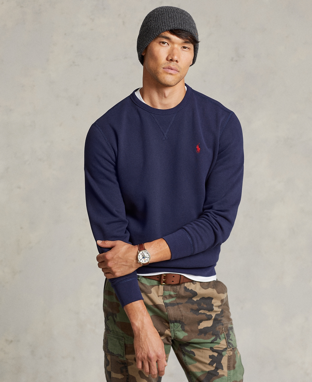 Click here for Polo Ralph Lauren Mens Rl Fleece Sweatshirt - Crui... prices