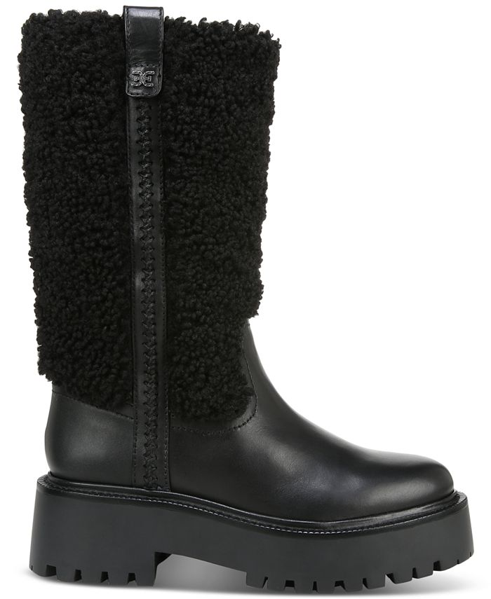 Sam Edelman Women's Elfie Cozy Pull-On Cold-Weather Boots - Macy's