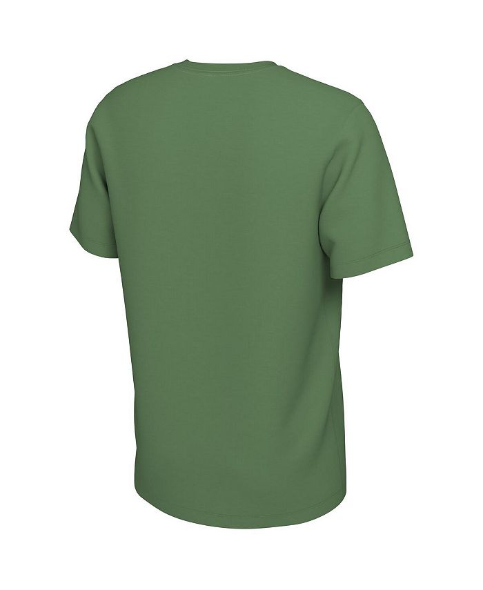 Nike Men's Apple Green Distressed Oregon Ducks Throwback T-shirt - Macy's