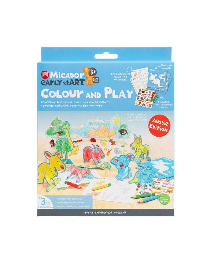 Micador early stART Color Play 6-Piece Set, Aussie Edition - Macy's