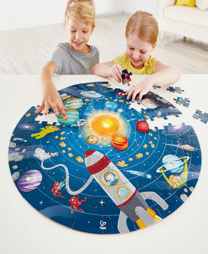 Hape Solar System Wooden Puzzle, 110 Pieces - Macy's