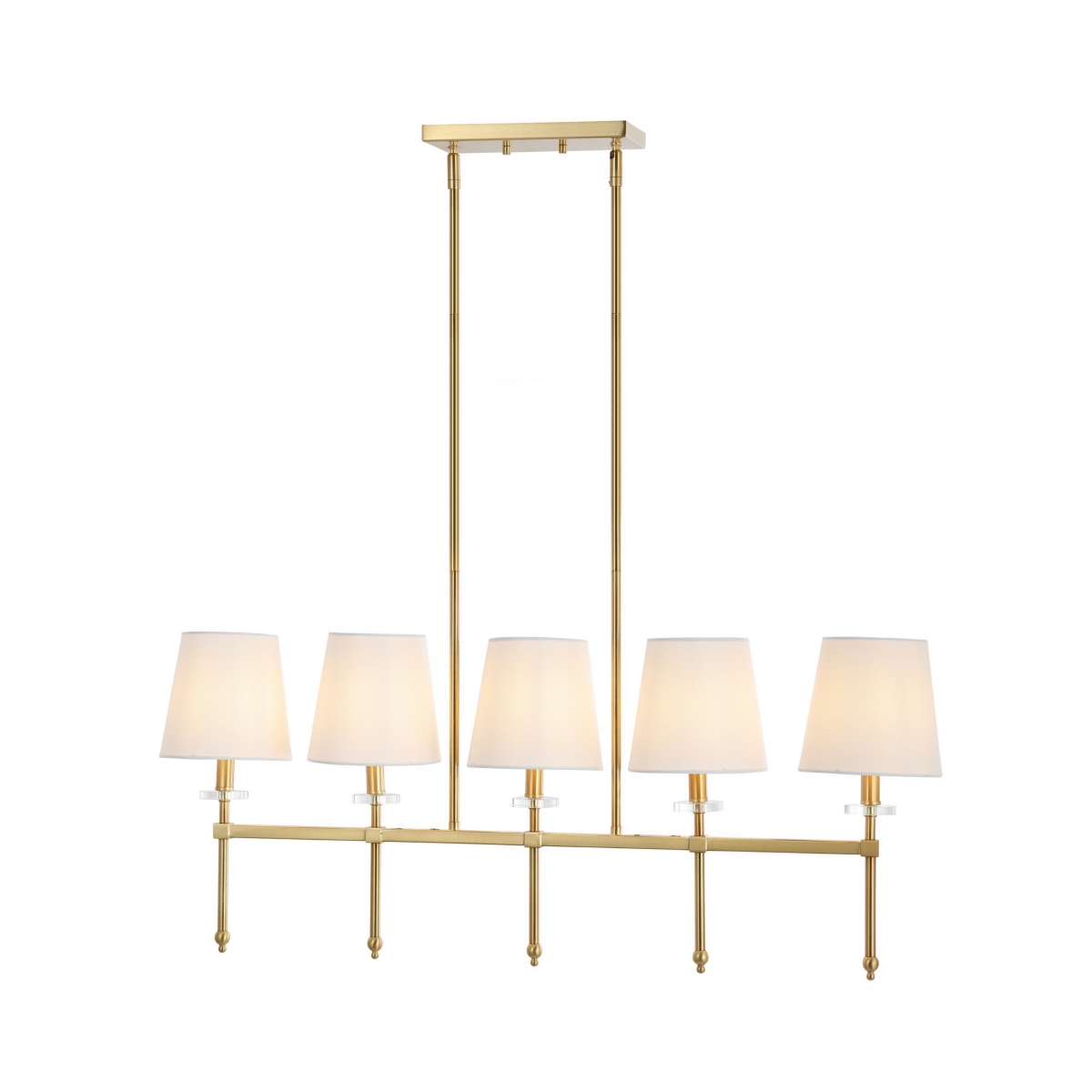 Click here for Sophie Modern Midcentury Iron Linear Led Pendant -... prices