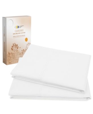 Authentic Percale Pillowcases made from GOTS Certified 100% Organic ...
