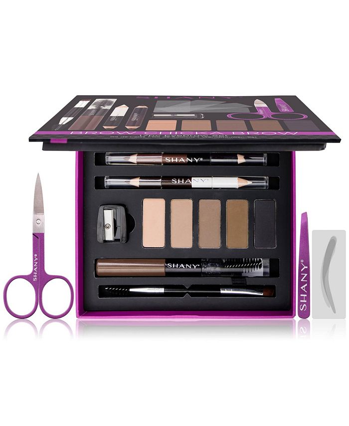 SHANY Brow Chicka Brow Eyebrow Makeup Set - 17-Piece Kit - Macy's