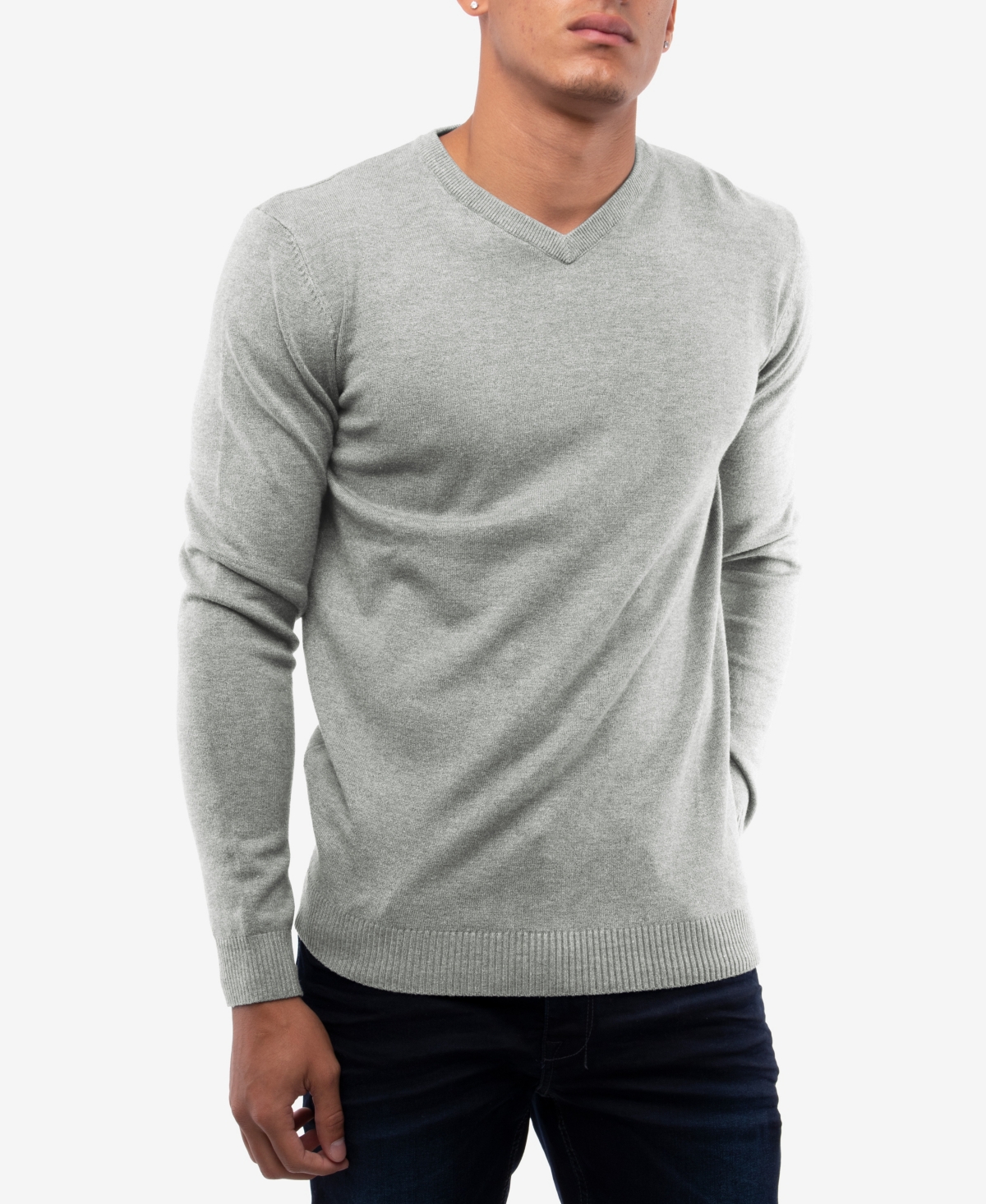 Click here for X-Ray Mens Basic V-Neck Pullover Midweight Sweater... prices