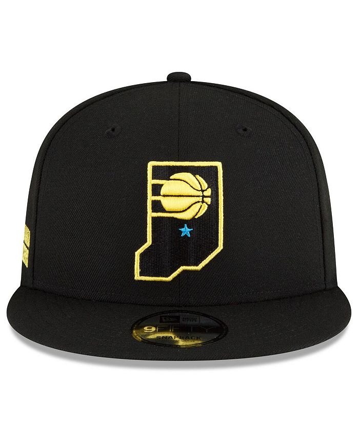New Era Men's Black Indiana Pacers 2023/24 City Edition Alternate ...
