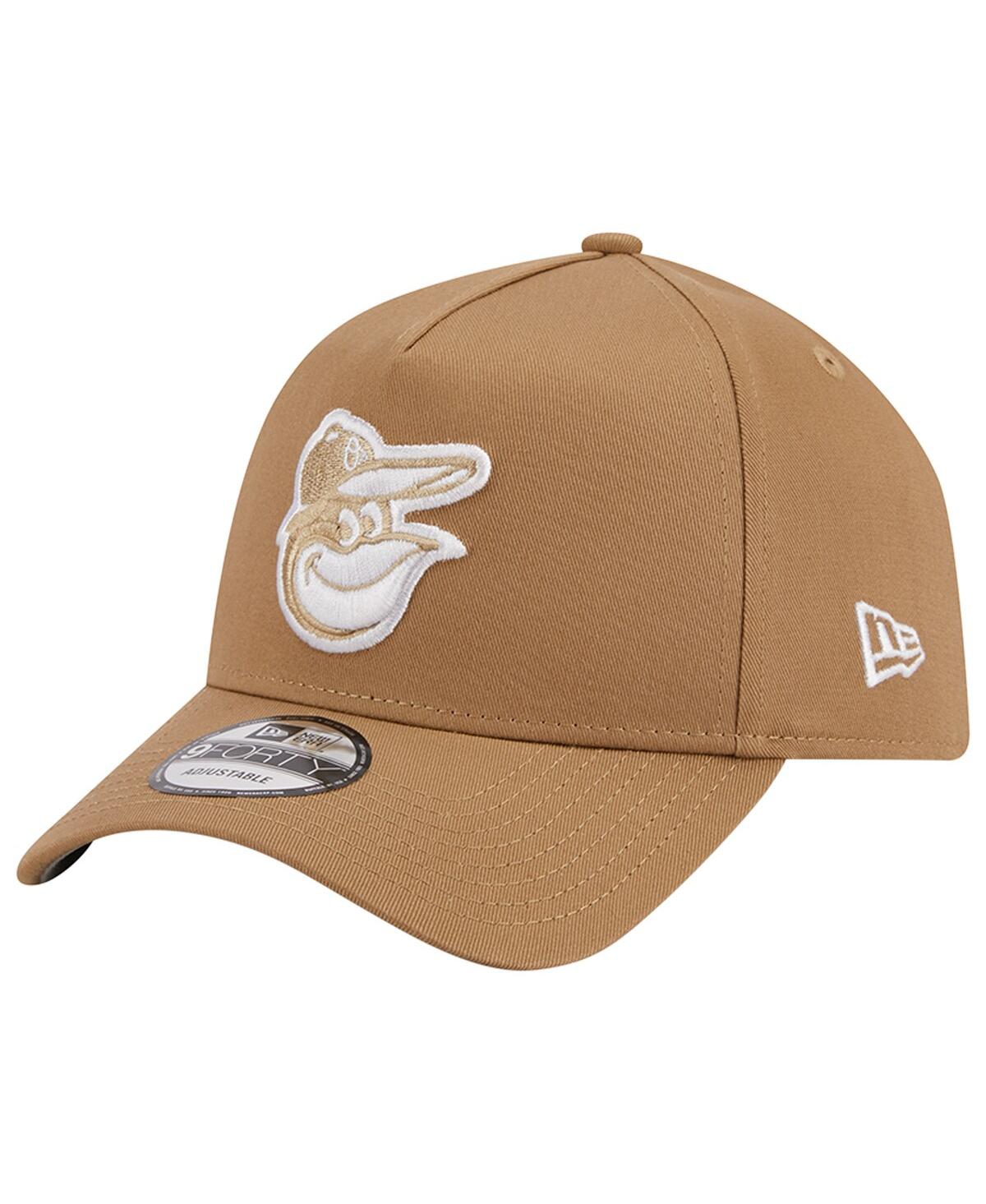 Click here for Mens New Era Khaki Baltimore Orioles A-Frame 9FORT... prices