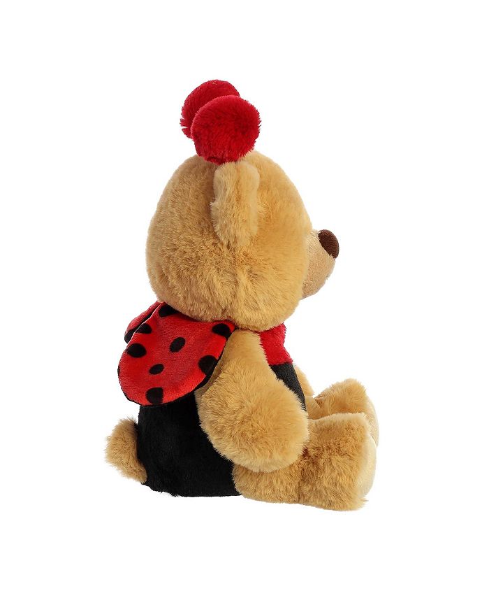 Aurora Medium Ladybug Bear Wanna Be Spring Vibrant Plush Toy Brown 10 ...