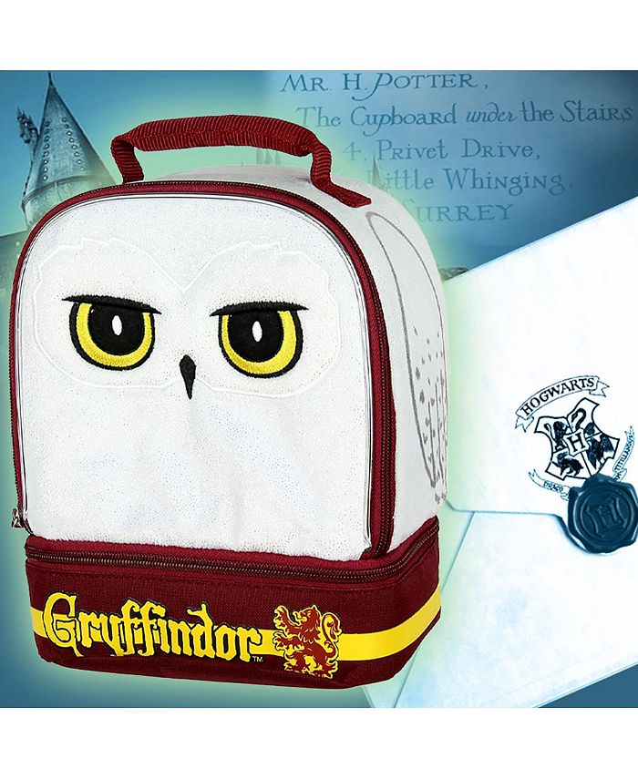 Harry Potter Hedwig the Owl Gryffindor House Dual Compartment Insulated ...