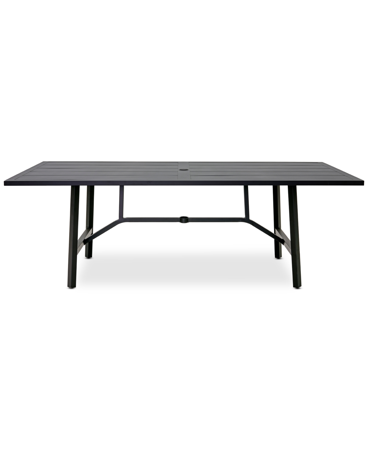 Click here for Astaire 84 x 42 Rectangle Outdoor Slat Top Dining... prices