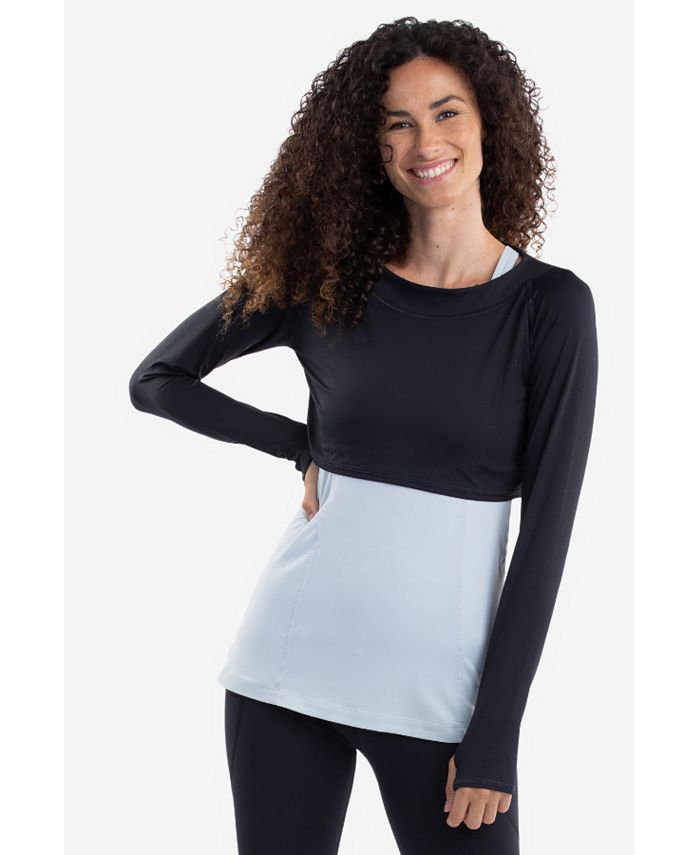 BloqUV Women's Sun Protective Crop Top - Macy's