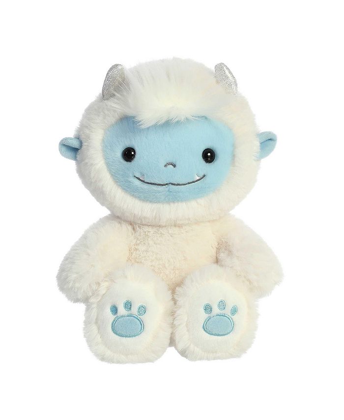 Aurora Medium Zemu Yeti Holiday Festive Plush Toy White - Macy's