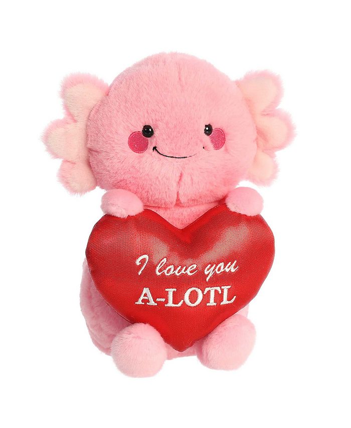 Aurora Medium I Love You A-Lotl JUST SAYIN' Witty Plush Toy Pink 9.5 ...