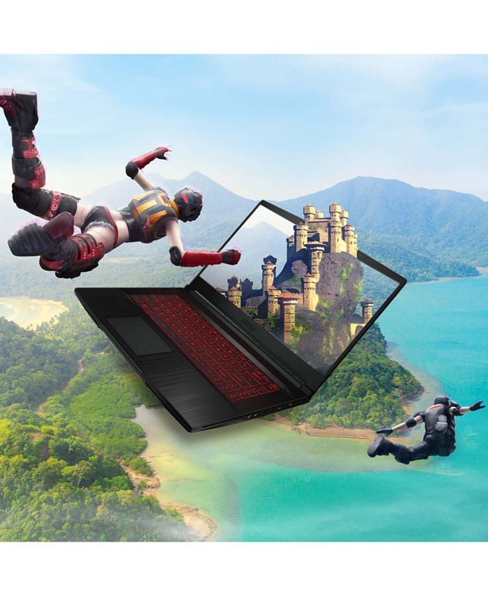 MSI Thin GF63 12VE Gaming Laptop, 15.6" FHD Non-touch 144Hz, Intel Core i5-12450H, NVIDIA ...