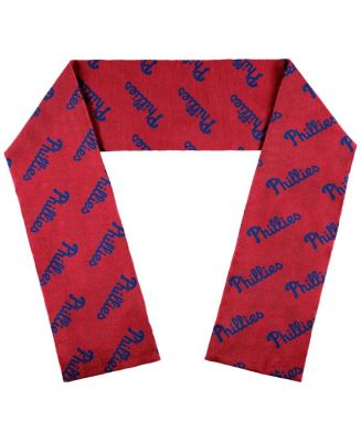 Women's WEAR by Erin Andrews Philadelphia Phillies Team Wordmark Scarf ...