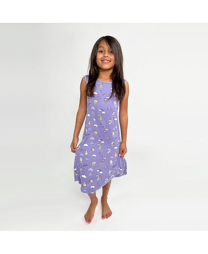 Bellabu Bear Toddler |Child Girls Rainbow Bear Dress - Macy's