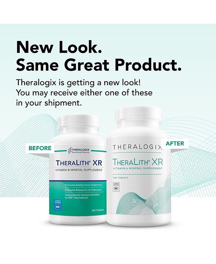 Theralogix TheraLith XR Calcium Oxalate Reduction Supplement - Macy's