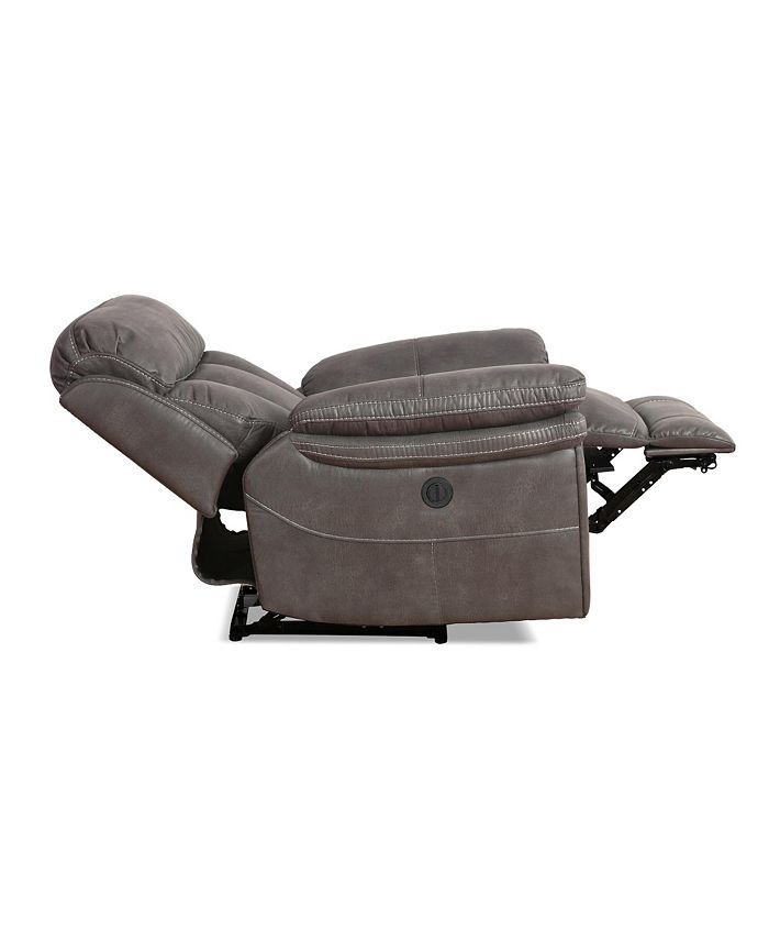 Armen Living Estelle 42" Fabric in Power Recliner Chair - Macy's