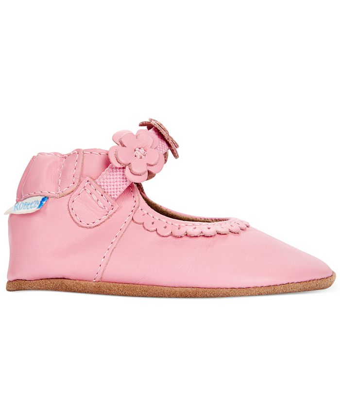 Robeez Soft Soles Claire Mary Jane Shoes, Baby Girls - Macy's